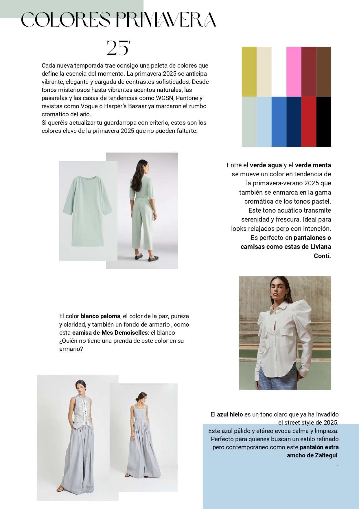 COLORES PRIMAVERA 25 - El ropero 1961